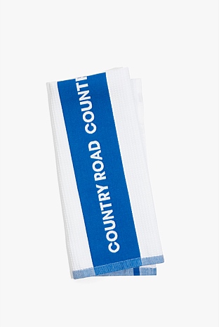 Venice Blue CR Logo Australian Cotton Tea Towel - Australian Grown ...