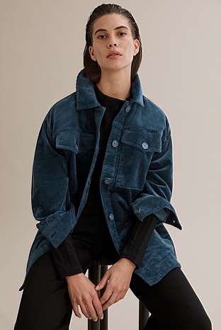 Steel Cord Shacket - Jackets & Coats | Country Road