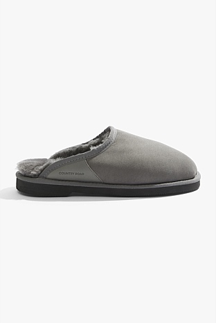 Charcoal Australian Sheepskin Slipper - Casual Shoes | Country Road