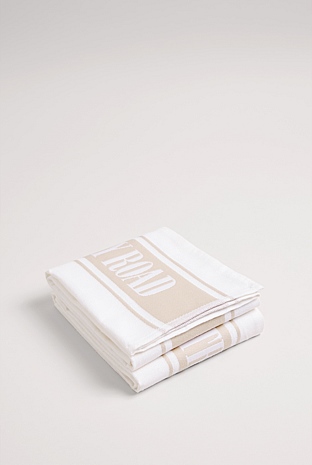 Stone Heritage Australian Cotton Tea Towel Pack of 2 - Natural Fibres ...