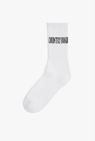 White Heritage Sock - Socks | Country Road
