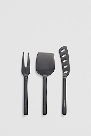 Graphite Nolan Cheese Knife Set - Cutlery | Country Road