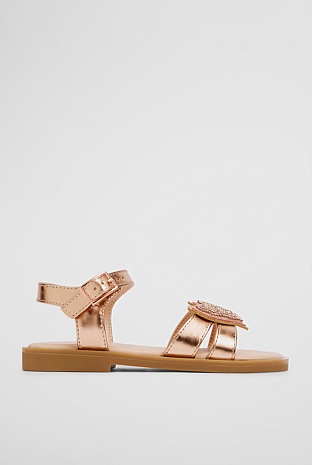 Rose Gold Ella Sandal - Accessories | Country Road
