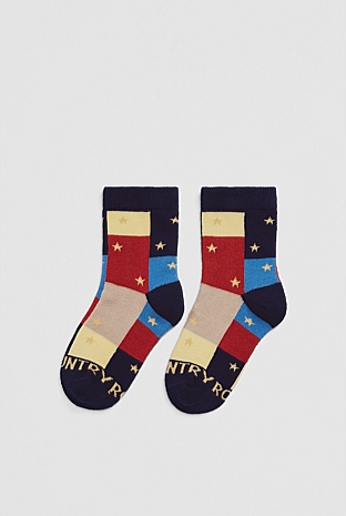 Multi Star Sock - Accessories | Country Road
