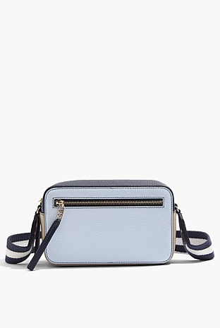 Cornflower Blue Structured Crossbody Bag - Bags | Country Road
