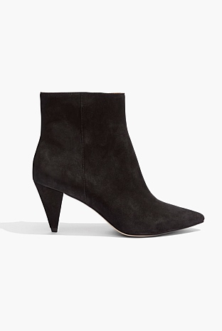 Black Suede Rachel Boot - Boots | Country Road