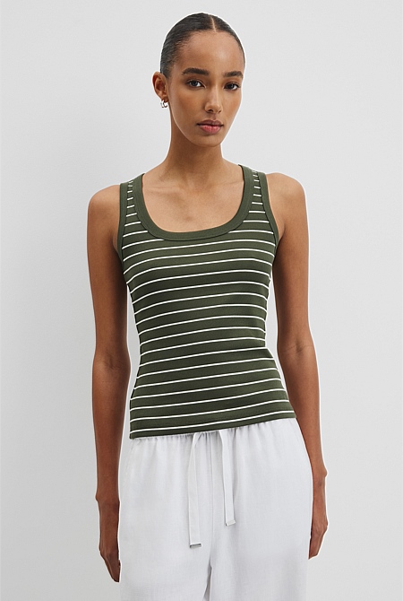 Shop Women's Tank Tops & Ribbed Tanks Online - Country Road