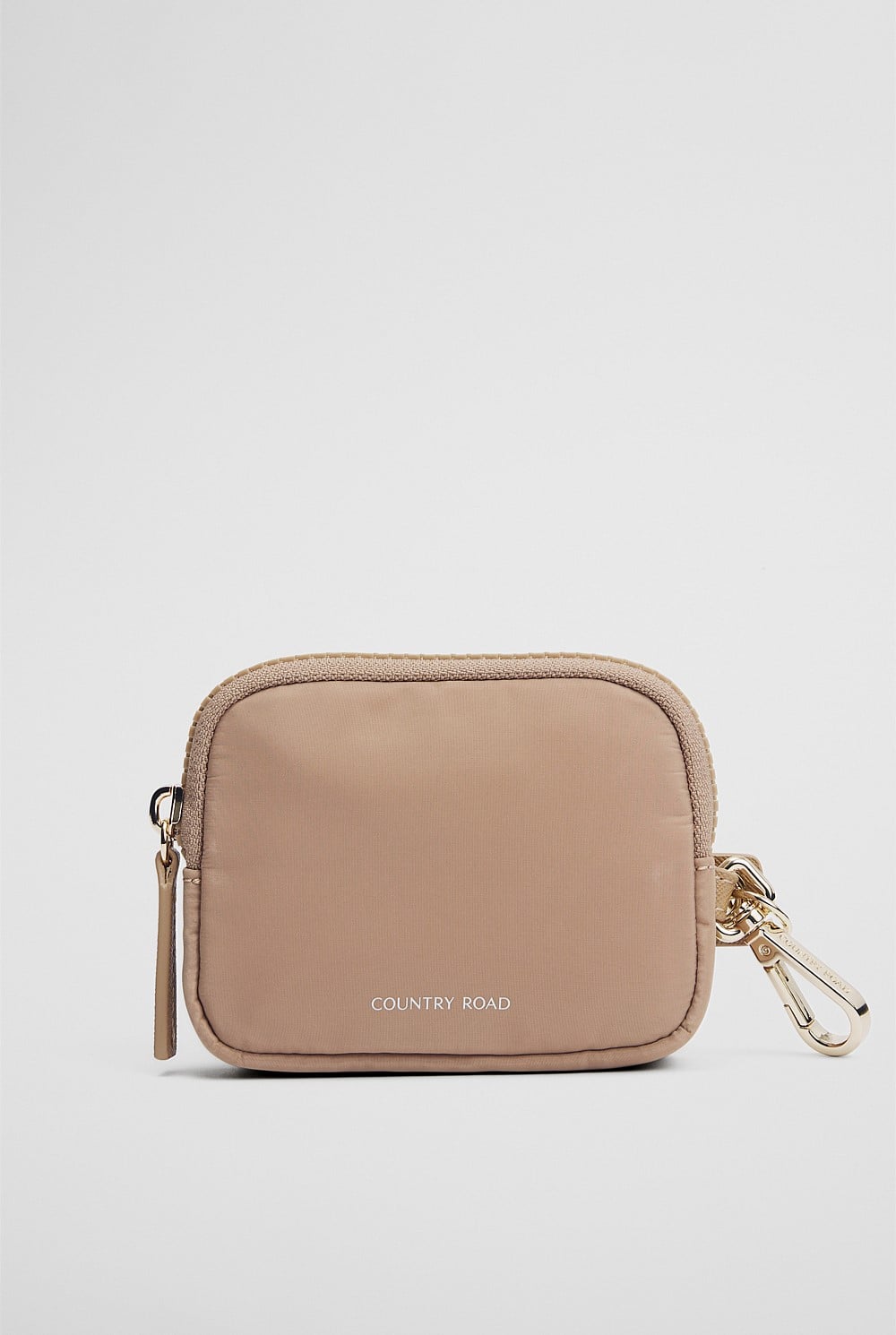 Light Sand Soft Card Pouch Charm - Bags | Country Road