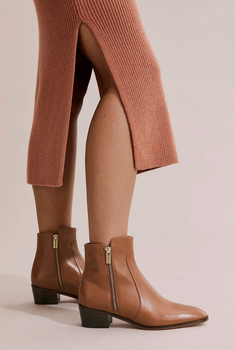 Tan Jackie Boot - Boots | Country Road
