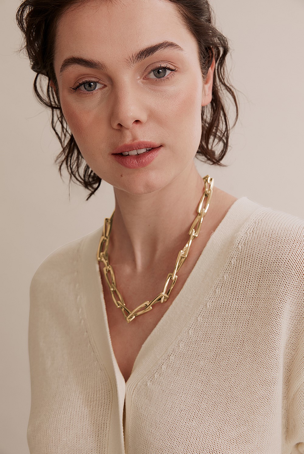 Natural Lightweight Knit Cardigan - Knitwear | Country Road