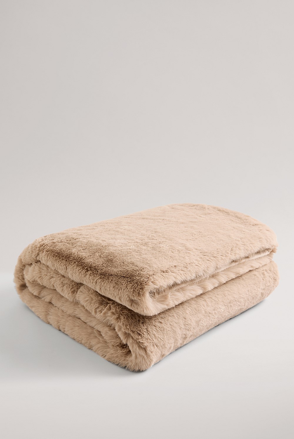 Fawn Hailey Recycled Polyester Blend Fur Throw - Throws | Country Road