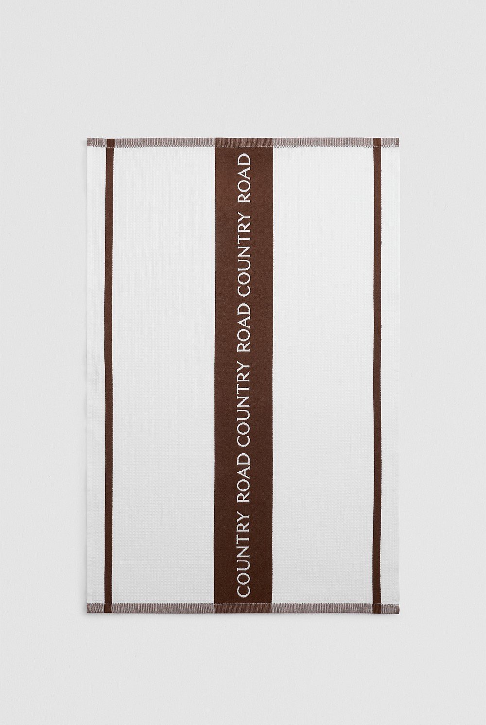 Dark Ash CR Logo Australian Cotton Tea Towel - Tea Towels | Country Road