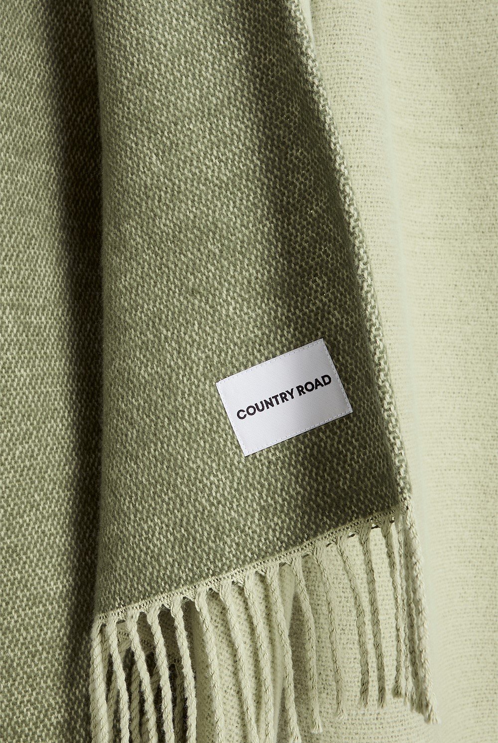 Dark Olive Selina Throw - Throws | Country Road