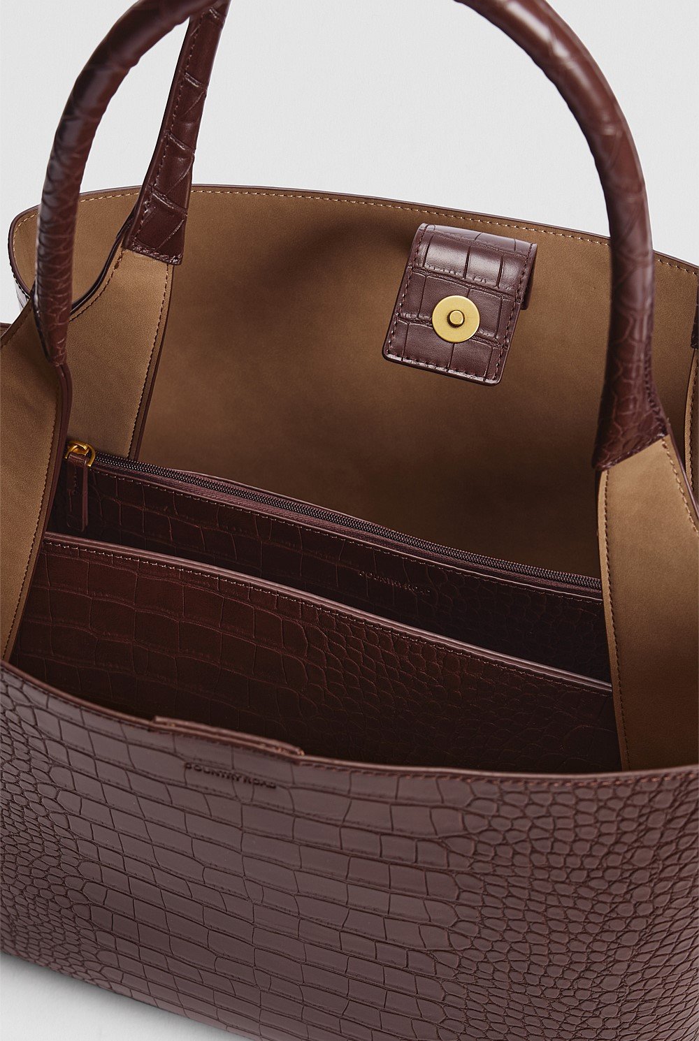 Chocolate High Low Tote Bag - Bags | Country Road