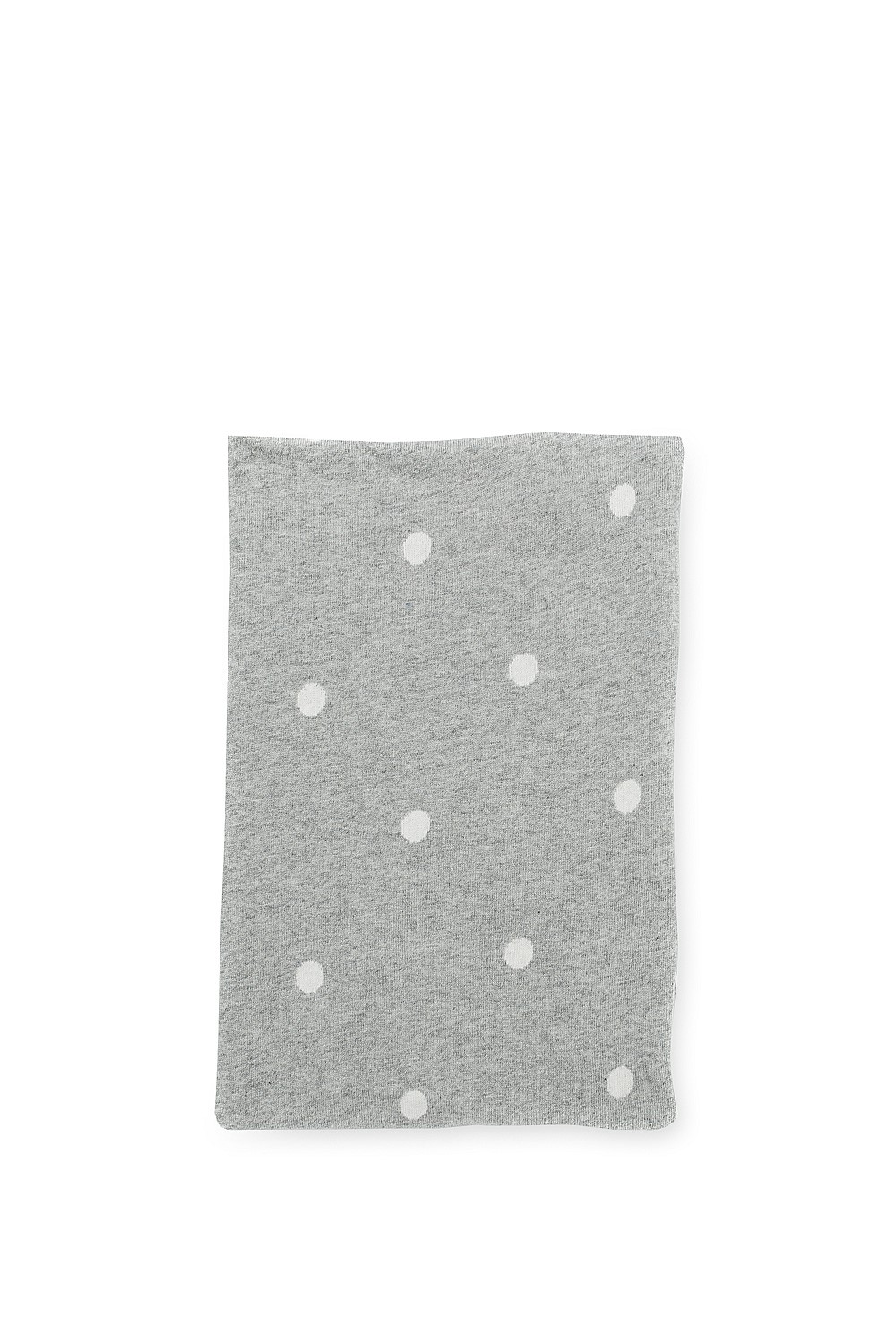Light Grey Marle Knitted Spot Scarf - Accessories | Country Road