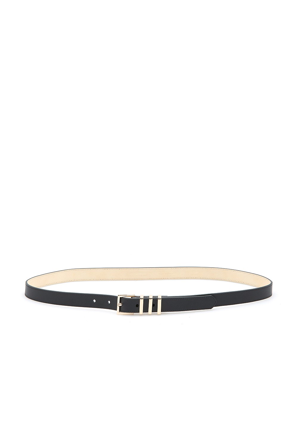Black Clean Metal Bar Belt - Belts | Country Road