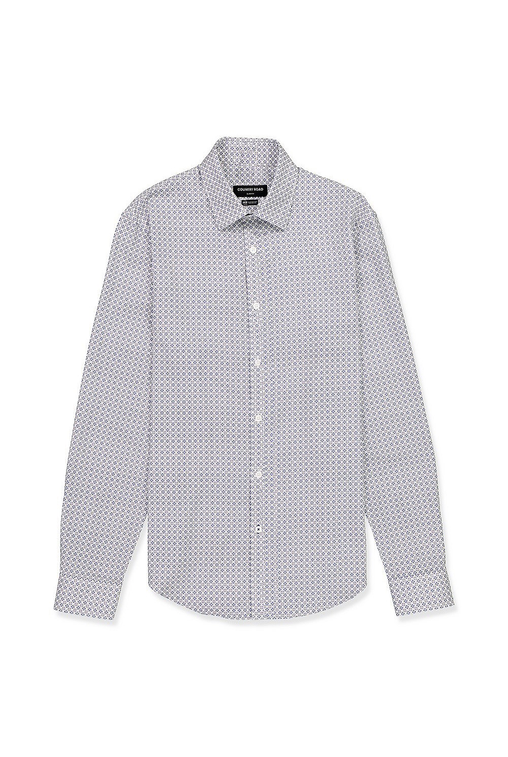 White Slim Tile Shirt - Casual Shirts | Country Road
