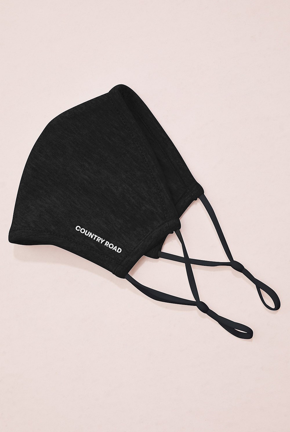 Black Reusable Cotton Face Mask - Hats, Scarves & Gloves | Country Road