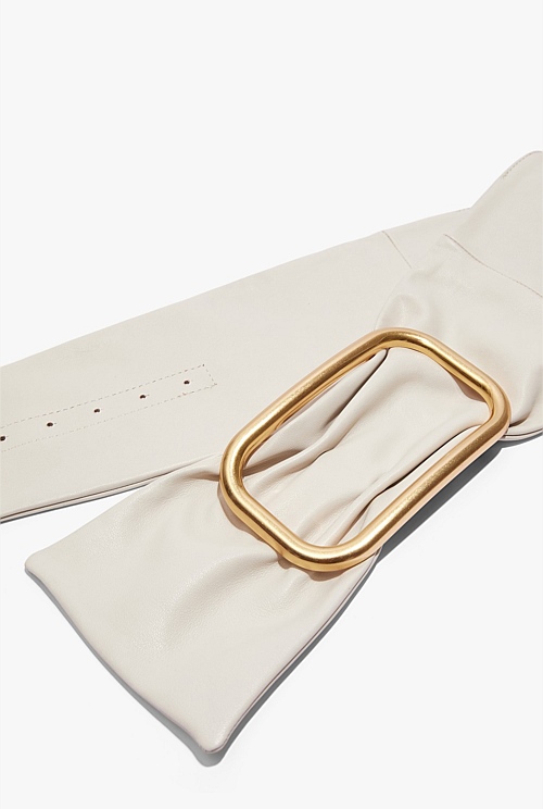 Linen Wide Soft Belt - Belts | Country Road