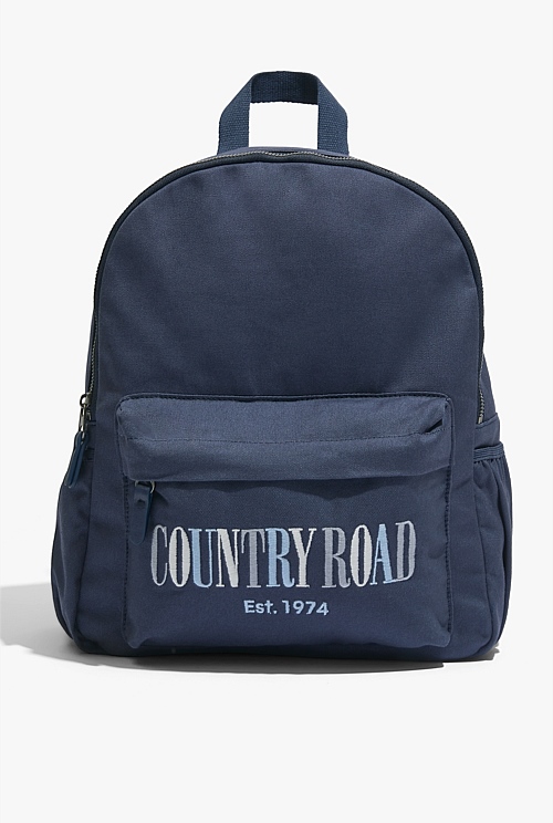 Navy Heritage Backpack - New Logo | Country Road