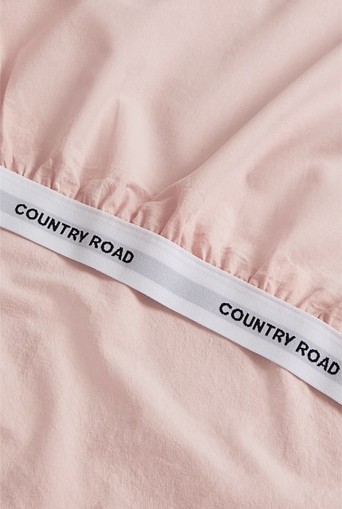Rose Brae Australian Cotton King Single Fitted Sheet - Sheets | Country ...