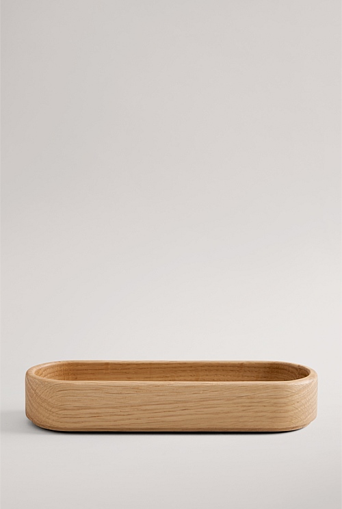 Natural Fitzroy Timber Tray - Bathroom | Country Road