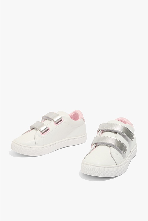 White Two Strap Sneaker - Accessories | Country Road