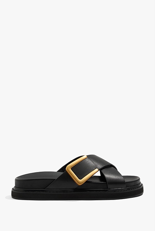 Black Tessa Sandal - Holiday | Country Road