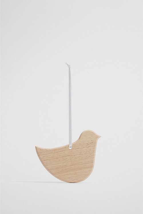 Natural Birdy Timber Decoration - Decorations | Country Road