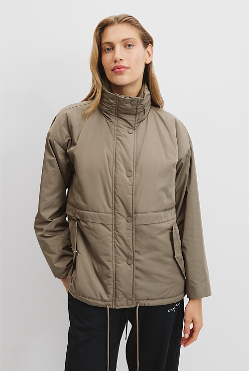 Dove Recycled Polyester Spray Jacket - Jackets & Coats | Country Road