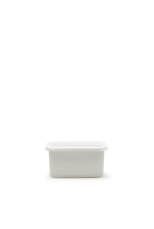 White Enamel Small Container - Kitchen Accessories | Country Road