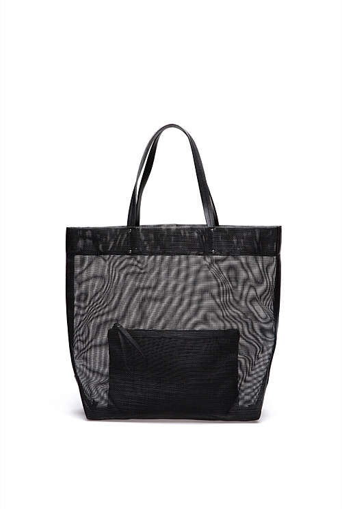 Black Mesh Tote - Tote Bags | Country Road