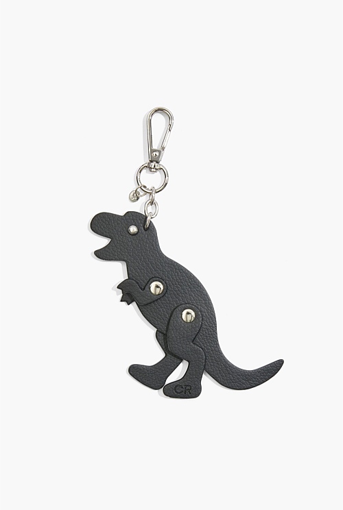 Charcoal Dino Key Ring - Accessories | Country Road