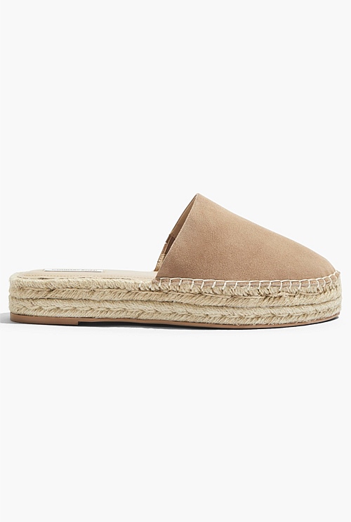 Buff Greta Espadrille Mule - Selected Styles | Country Road