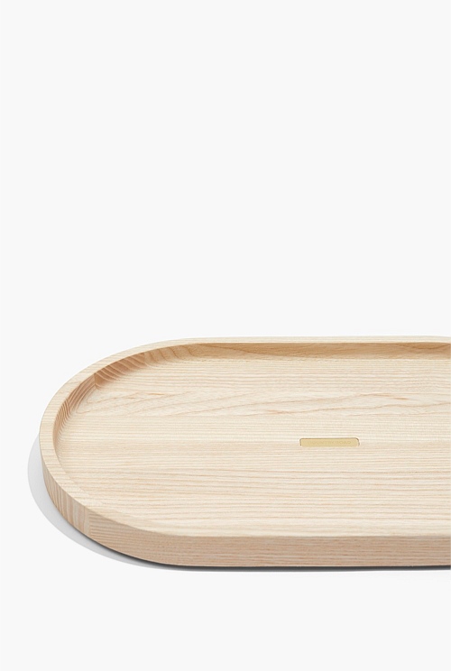 Natural Zoe Medium Timber Tray - Decorator | Country Road