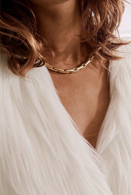 Gold Wren 18" Chain Necklace - Necklaces | Country Road