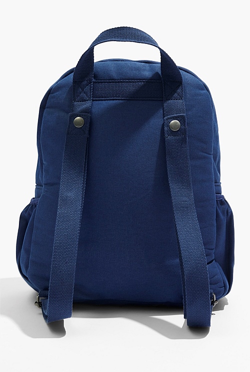 Royal Blue Tiger Backpack - Natural Fibres | Country Road