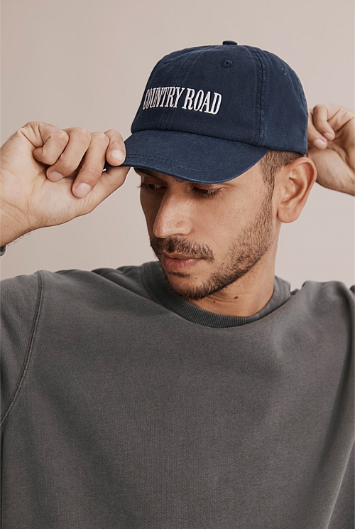 Navy Heritage Cap - Hats & Scarves | Country Road