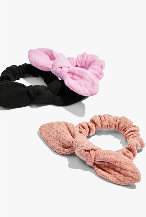 Multicolour Scrunchie Box Pack of 3 - Accessories | Country Road