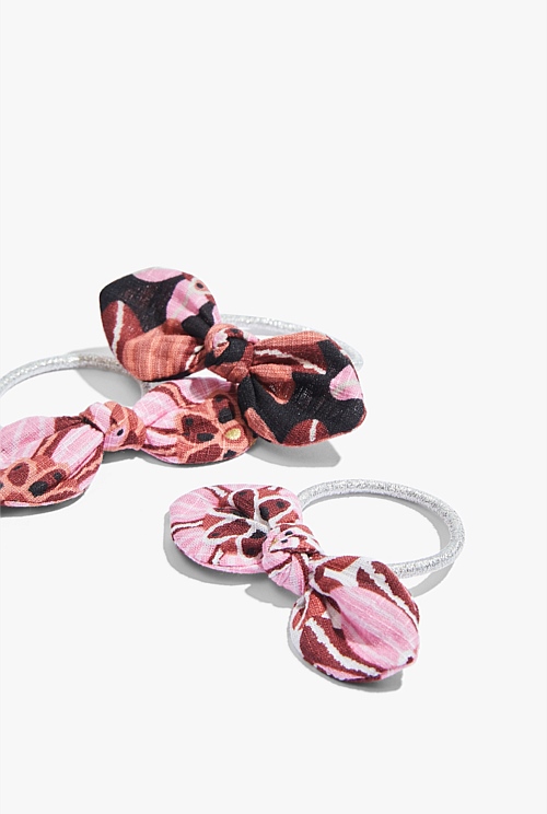 Multicolour Hair Tie Box Pack of 3 - Accessories | Country Road