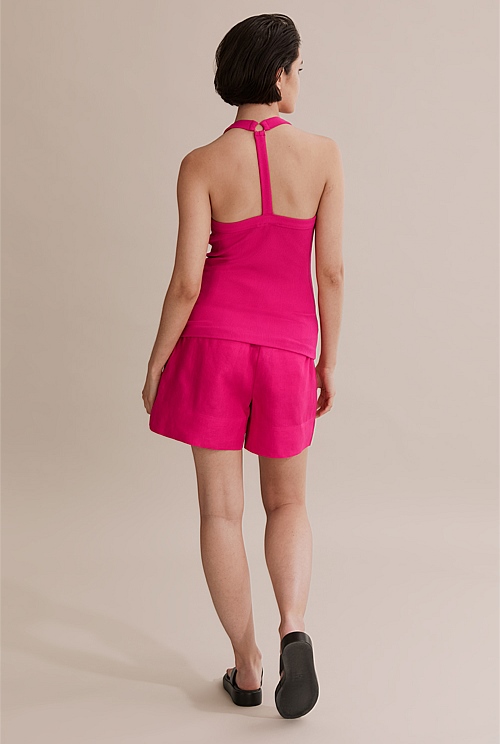 Fuchsia T-Bar Tank - T-Shirts & Tops | Country Road