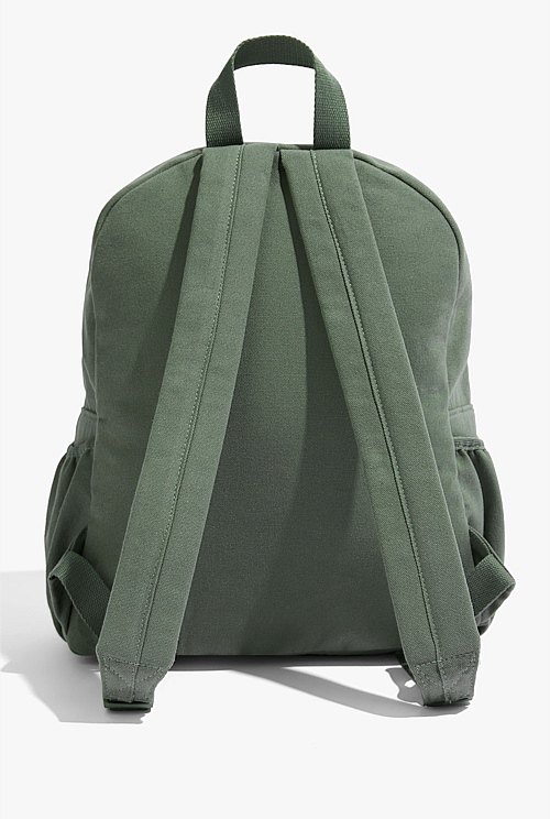 Sage Stripe Logo Backpack - Accessories | Country Road