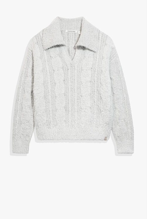 Teen Cable Knit Pullover - Knitwear | Country Road