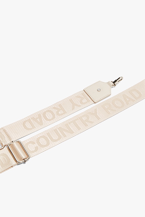 Oyster Branded Bag Strap - Bags | Country Road