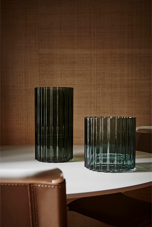 Forest Green Preston Glass Large Vase - Vases | Country Road