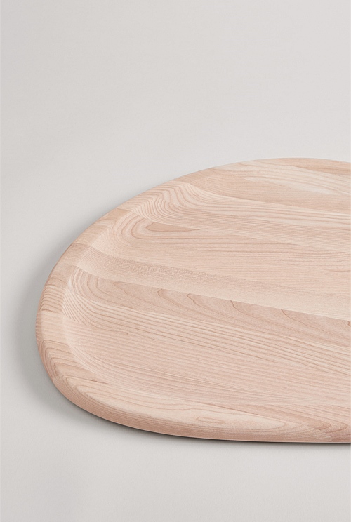 Natural Watt Timber Large Tray - Decorator | Country Road