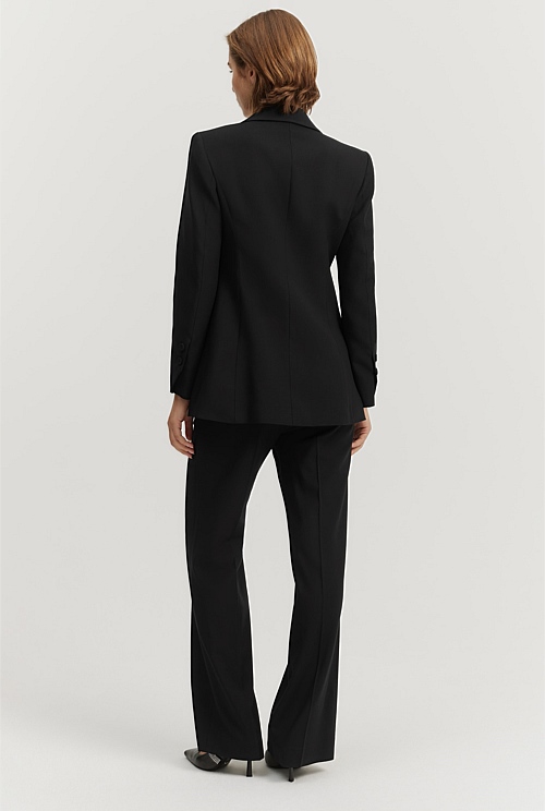 Black Embellished Tuxedo Blazer - Jackets & Coats | Country Road