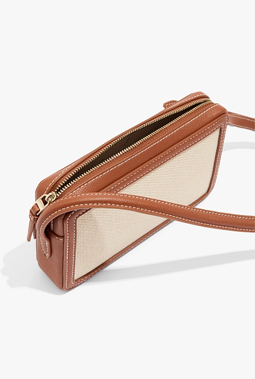 Natural Mini Pouch Bag - Bags | Country Road