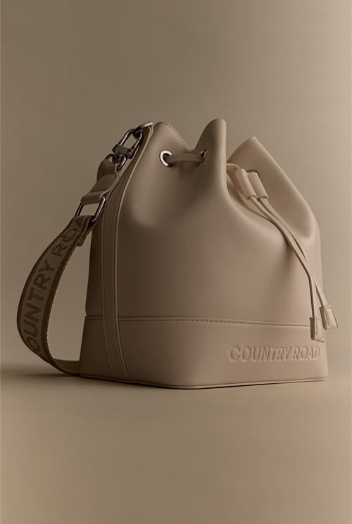 Oyster Soft Bucket Bag - Bags | Country Road