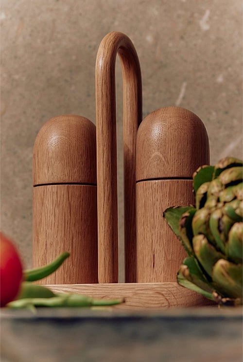 Natural Asha Grinder Set - Kitchen Accessories | Country Road